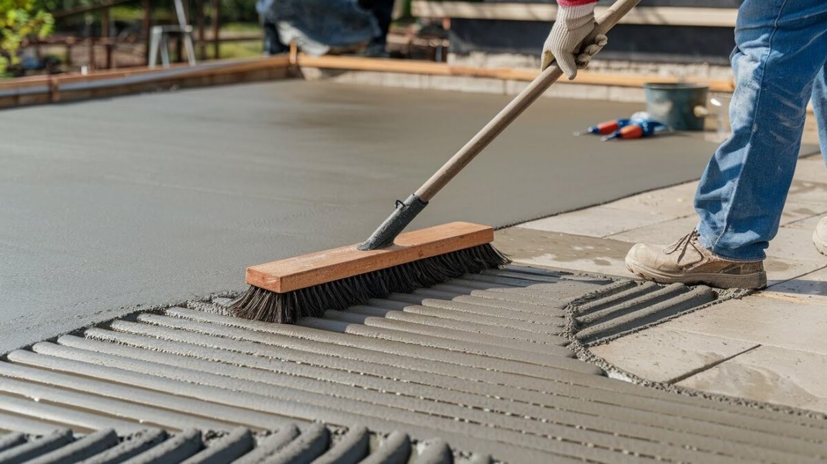 Broom Finish Concrete Patio Guide: DIY vs Pro - Home Briefings