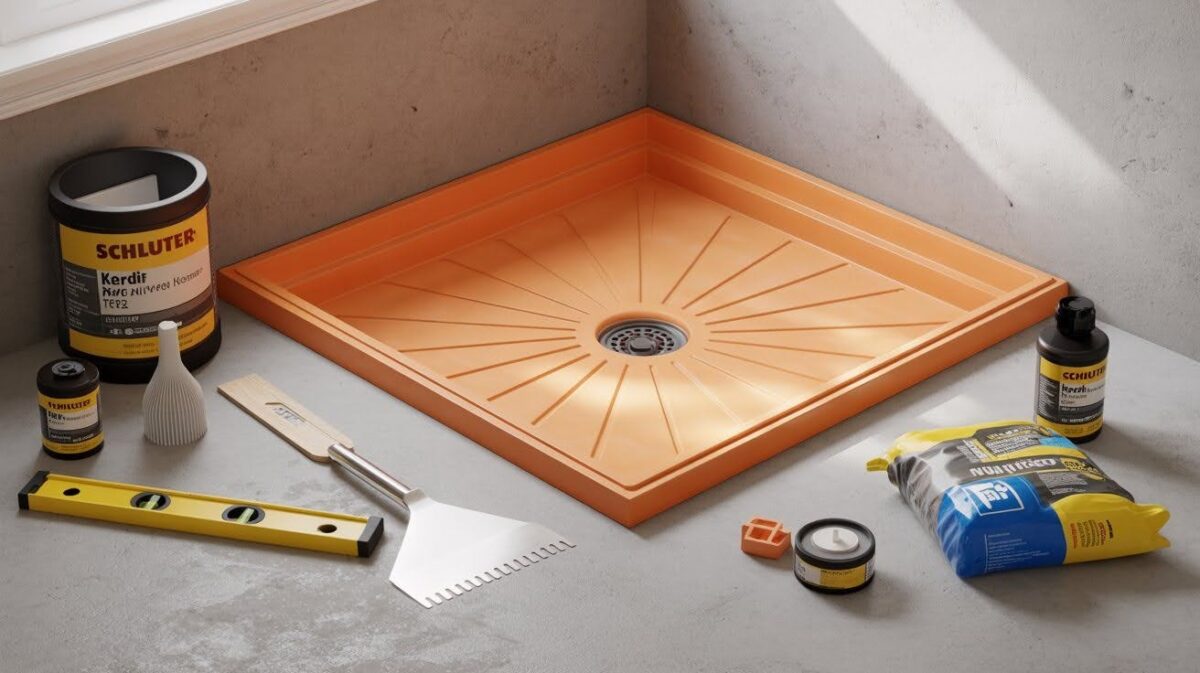 How to Install a Schluter Shower Pan: A Step-by-Step Guide - Home Briefings