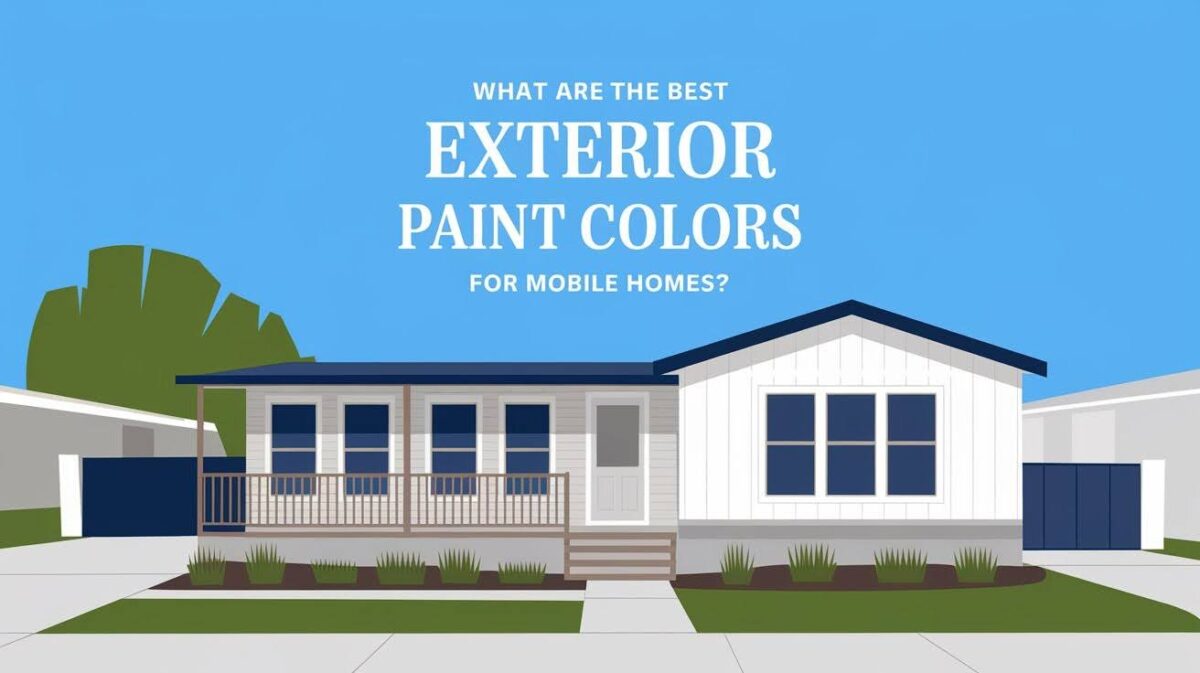 What Are the Best Exterior Paint Colors for Mobile Homes? - Home Briefings