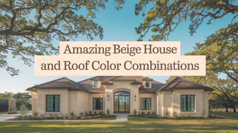 9 Amazing Beige House and Roof Color Combinations - Home Briefings
