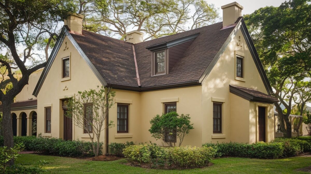 9 Amazing Beige House and Roof Color Combinations - Home Briefings