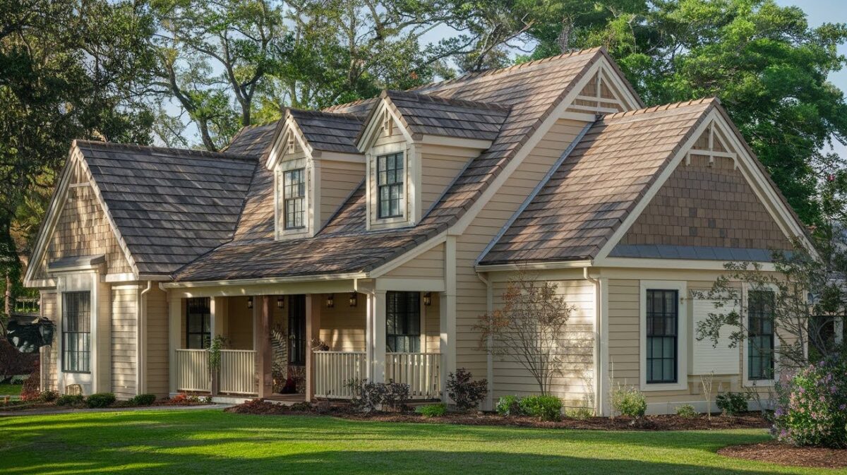 9 Amazing Beige House and Roof Color Combinations - Home Briefings