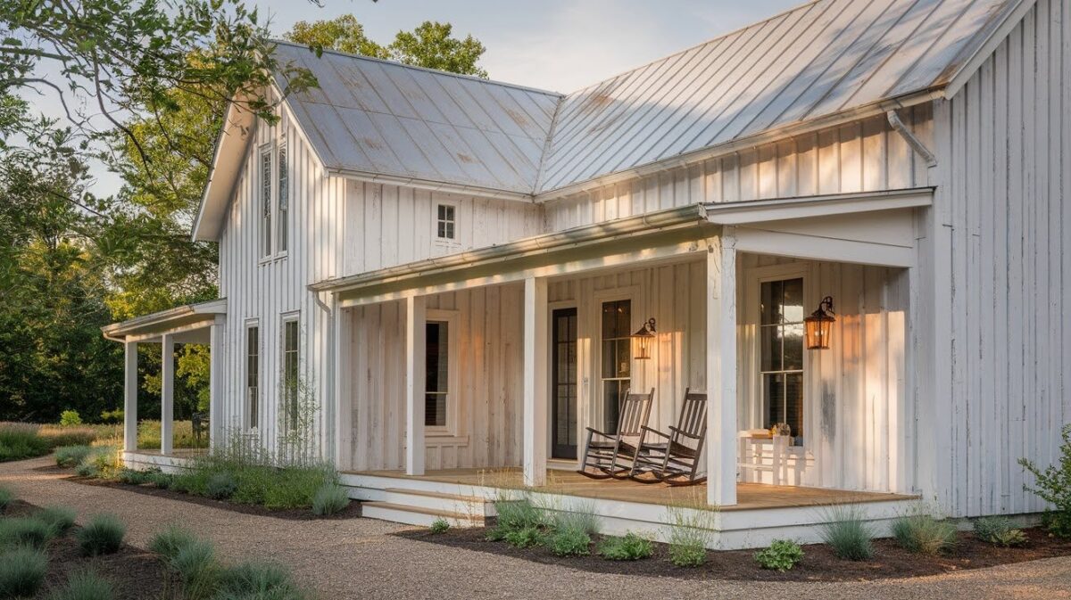 27 Amazing Rustic Farmhouse Exterior Ideas to Try - Home Briefings
