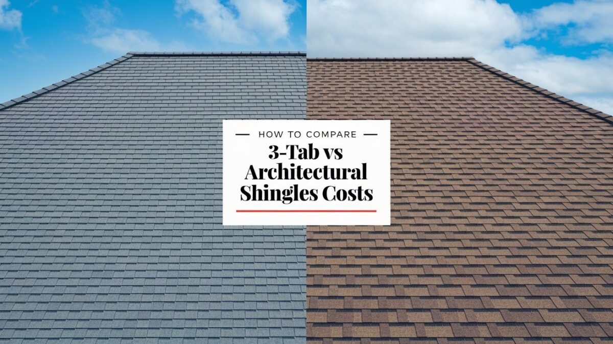 How to Compare 3-Tab vs Architectural Shingles Costs - Home Briefings