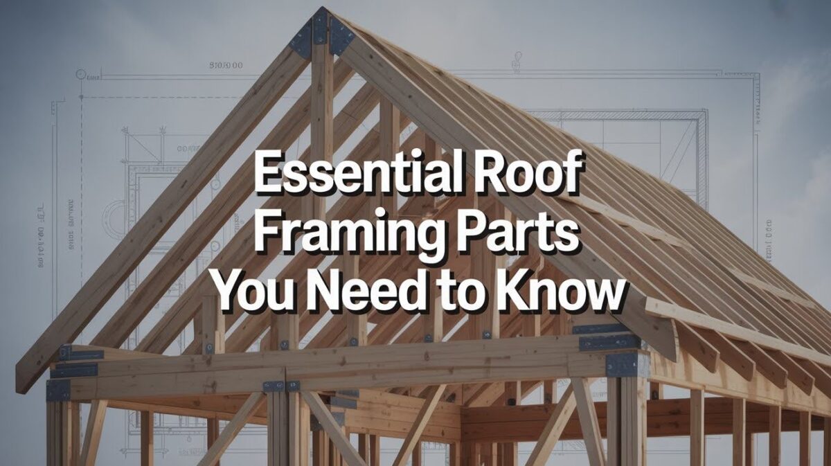 13 Essential Roof Framing Parts You Need to Know - Home Briefings