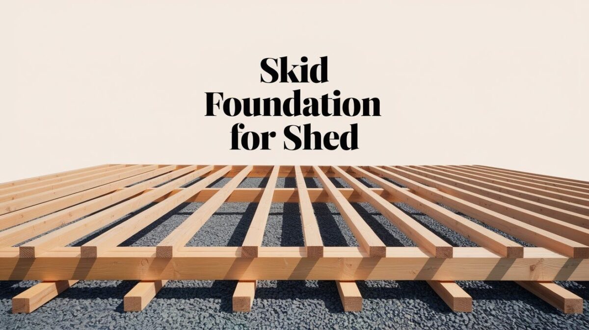 Skid Foundation for Shed: Complete DIY Guide - Home Briefings