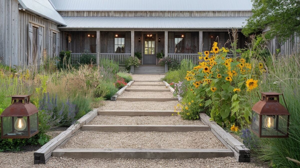 27 Amazing Rustic Farmhouse Exterior Ideas to Try - Home Briefings