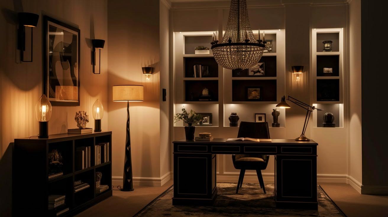 29 Influential Moody Home Office Ideas You’ll Love - Home Briefings