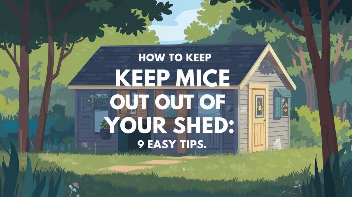 How to Keep Mice Out of Your Shed: 9 Easy Tips - Home Briefings