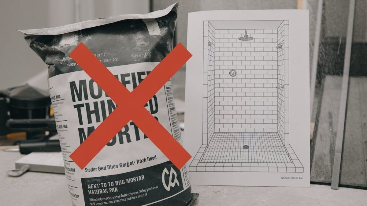 What Type of Mortar for Shower Pan: 7 Best Options - Home Briefings