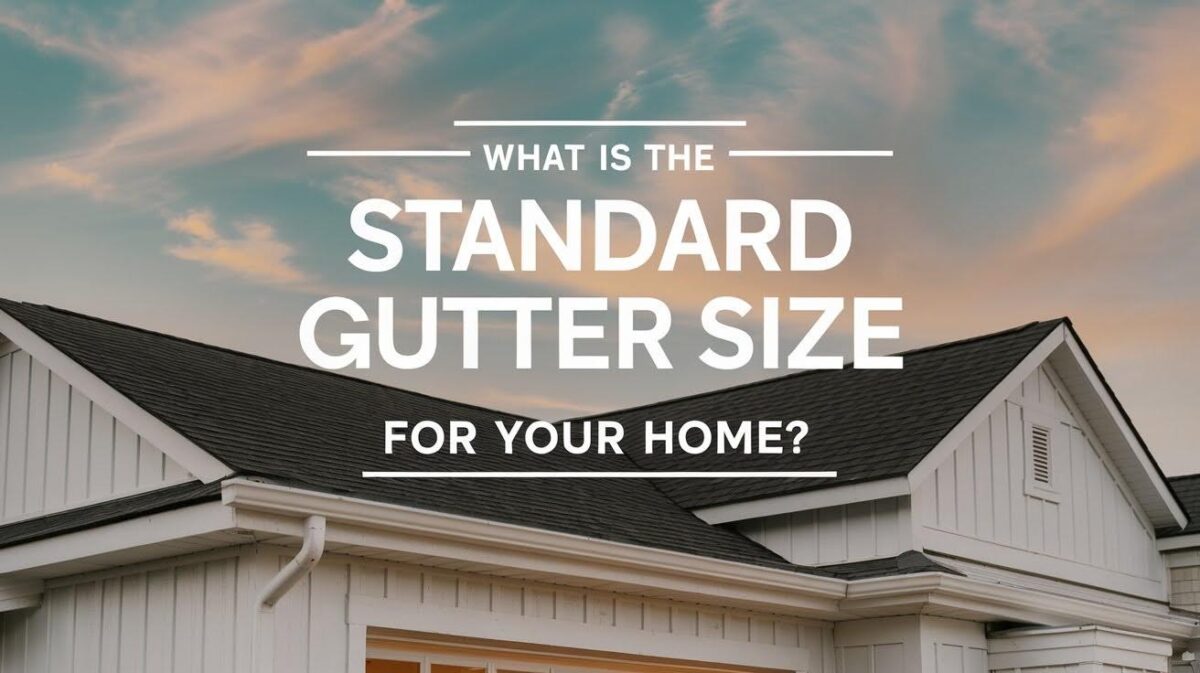 What is the Standard Gutter Size for Your Home? - Home Briefings