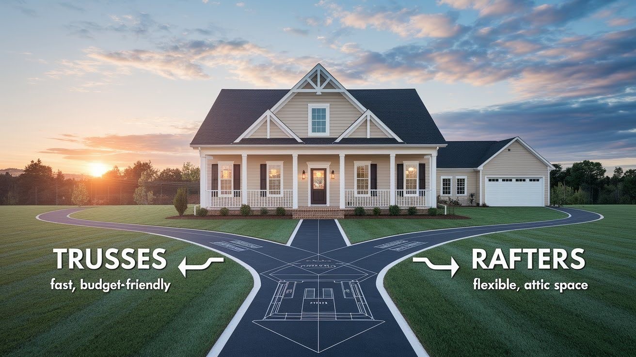 Trusses vs Rafters: Which Is Better for Your Roof? - Home Briefings
