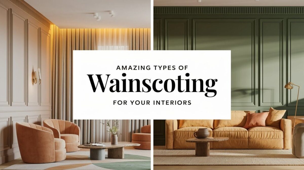 25 Amazing Types of Wainscoting for Your Interiors - Home Briefings