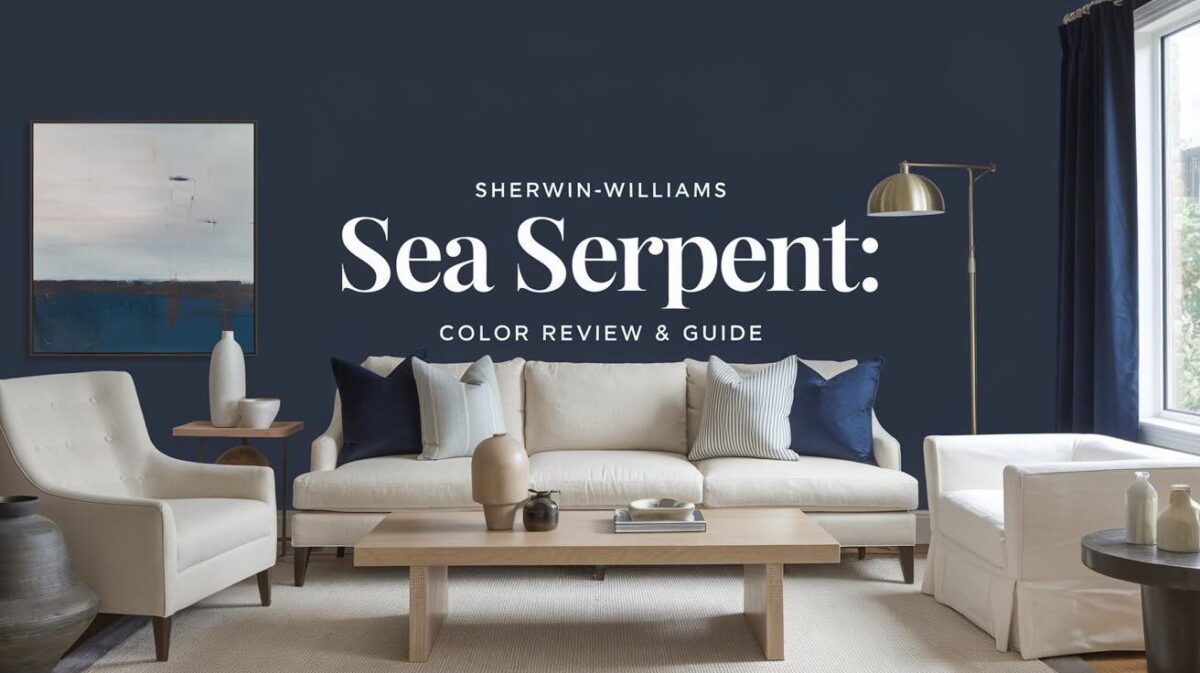 Sherwin-Williams Sea Serpent: Color Review & Guide - Home Briefings