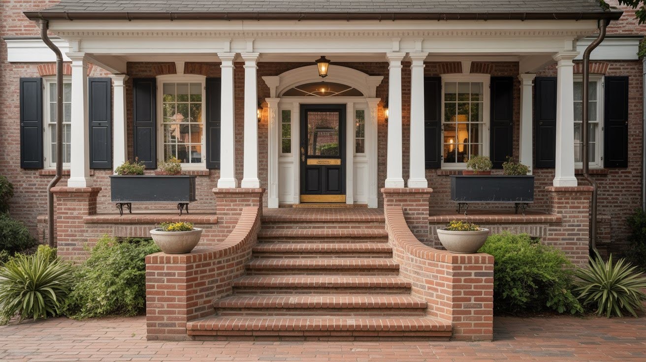 23 Brick Front Steps Design Ideas for Every Home Style - Home Briefings