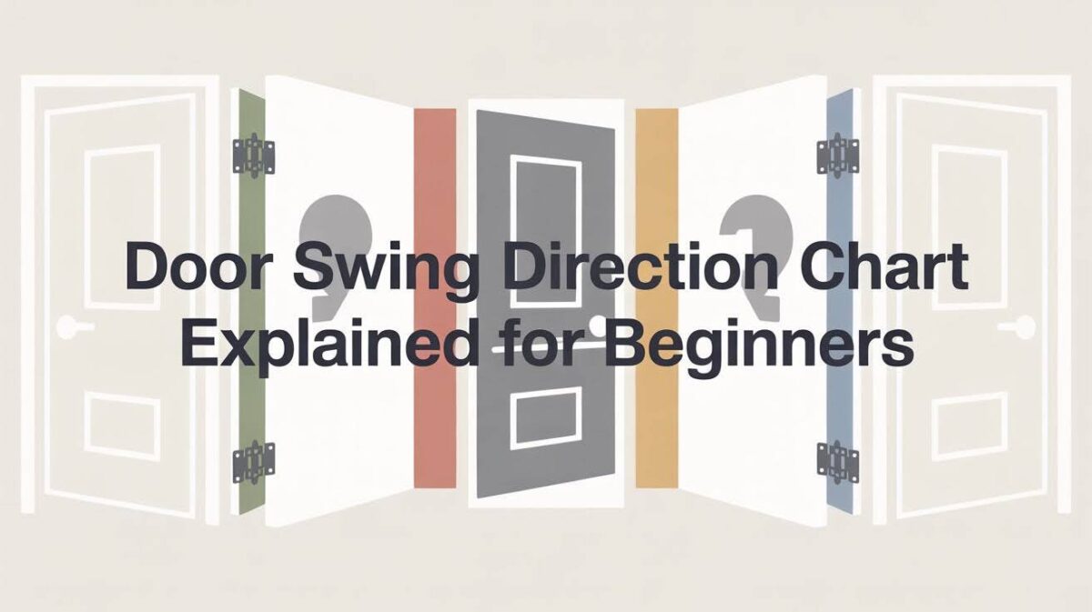 Door Swing Direction Chart Explained for Beginners - Home Briefings
