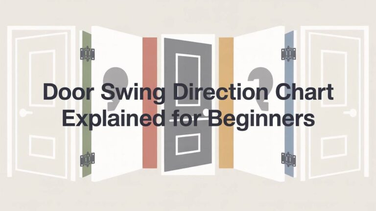 Door Swing Direction Chart Explained for Beginners - Home Briefings