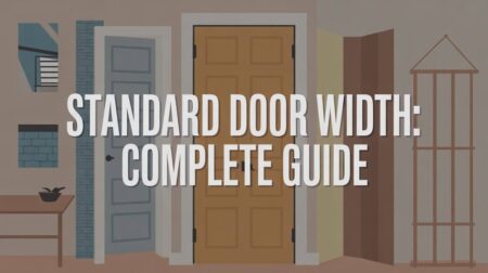 Standard Door Width: Complete Guide - Home Briefings