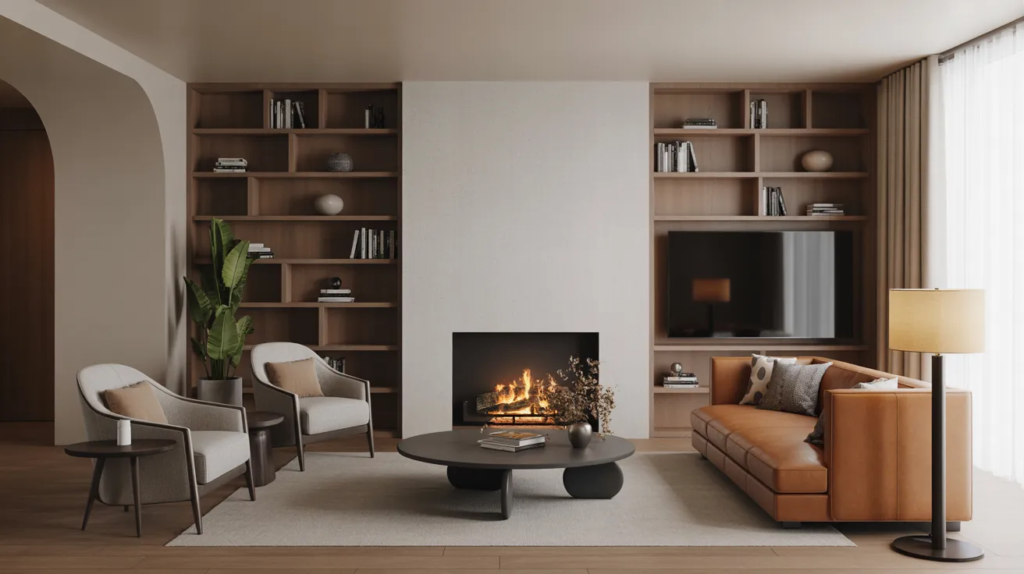 25 Living Room Layout with Fireplace for Cozy Spaces - Home Briefings