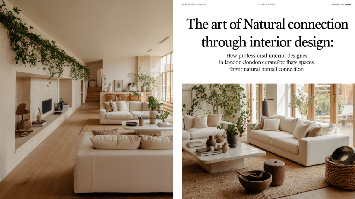 The Art of Natural Connection through Interior Design: How Professional ...